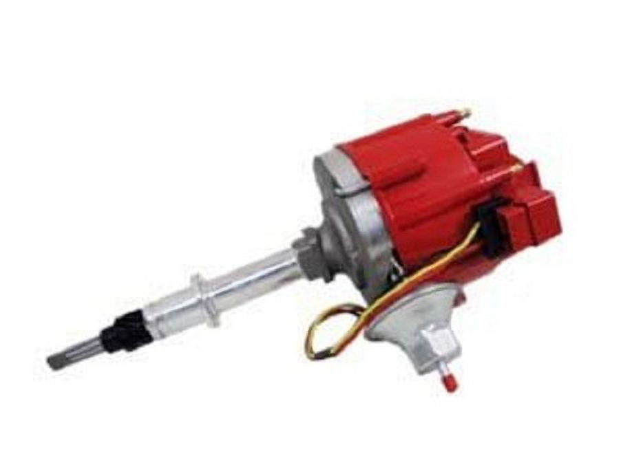 HEI Distributor - Amc Jeep 232-258 6-Cyl Engines 50K V Coil Red Cap ...