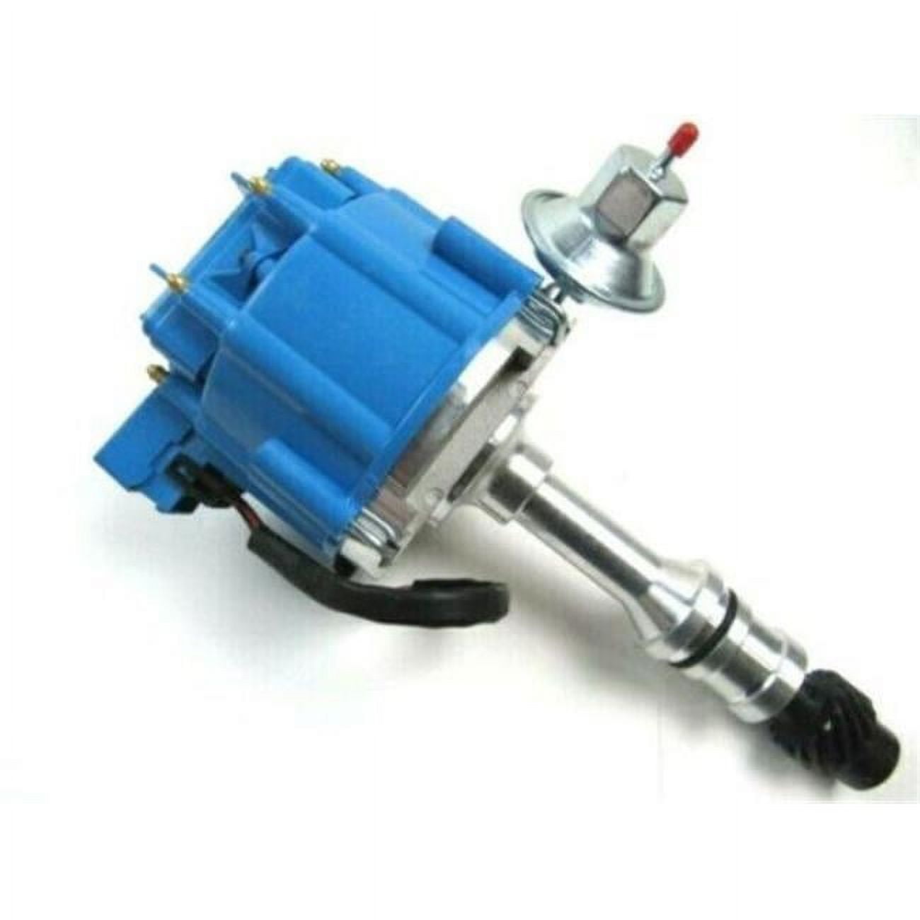 HEI Ignition Distributor Cap with 65K Coil for Oldsmobile 400-455, Blue ...