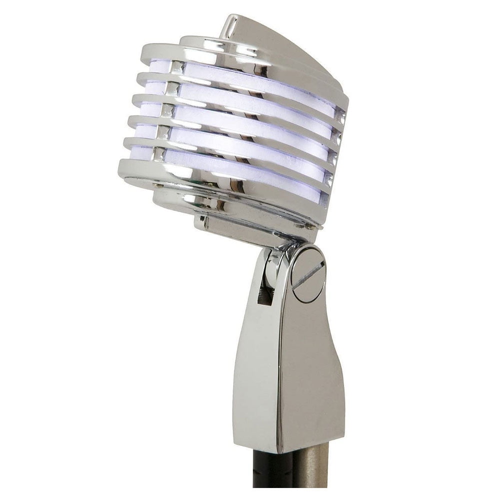 HEIL SOUND The Fin Chrome Body/White Led Microphone (THE-FIN-WHITE ...