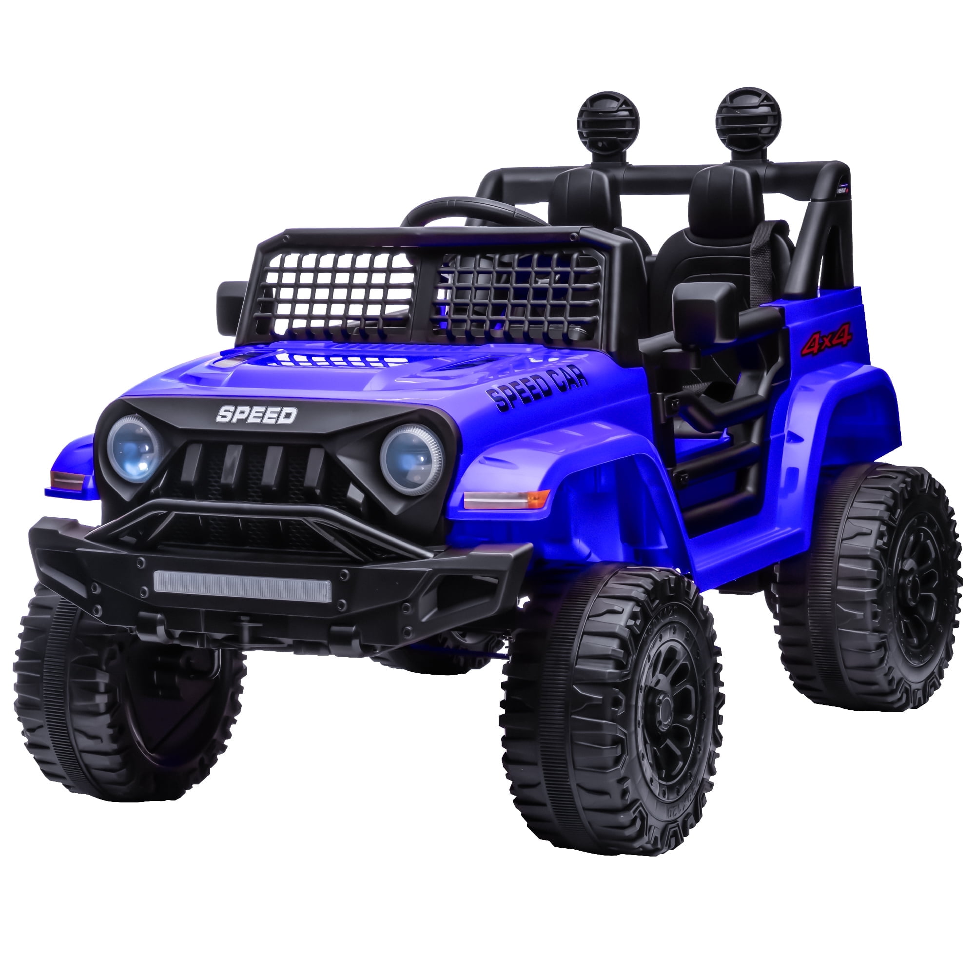 HEIMILI Kids Electric Ride On Truck 12V Power Battery Car w/ Remote ...