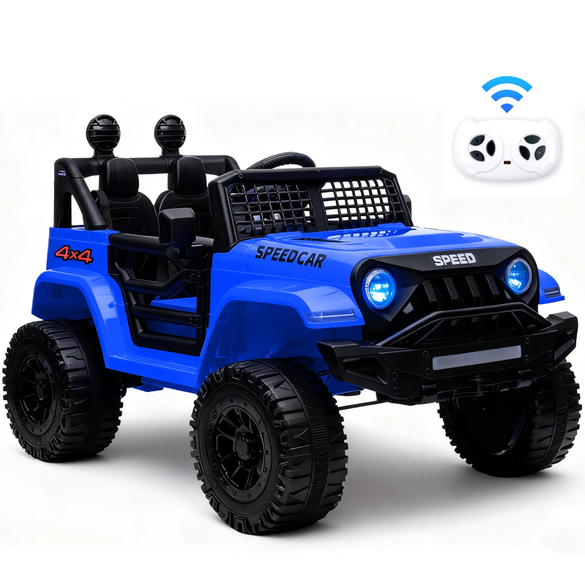 HEIMILI Kids Electric Ride On Truck 12V Power Battery Car w/ Remote ...