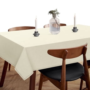 Shop Ivory Tablecloths for Elegant Dining Room and Outdoor Decor