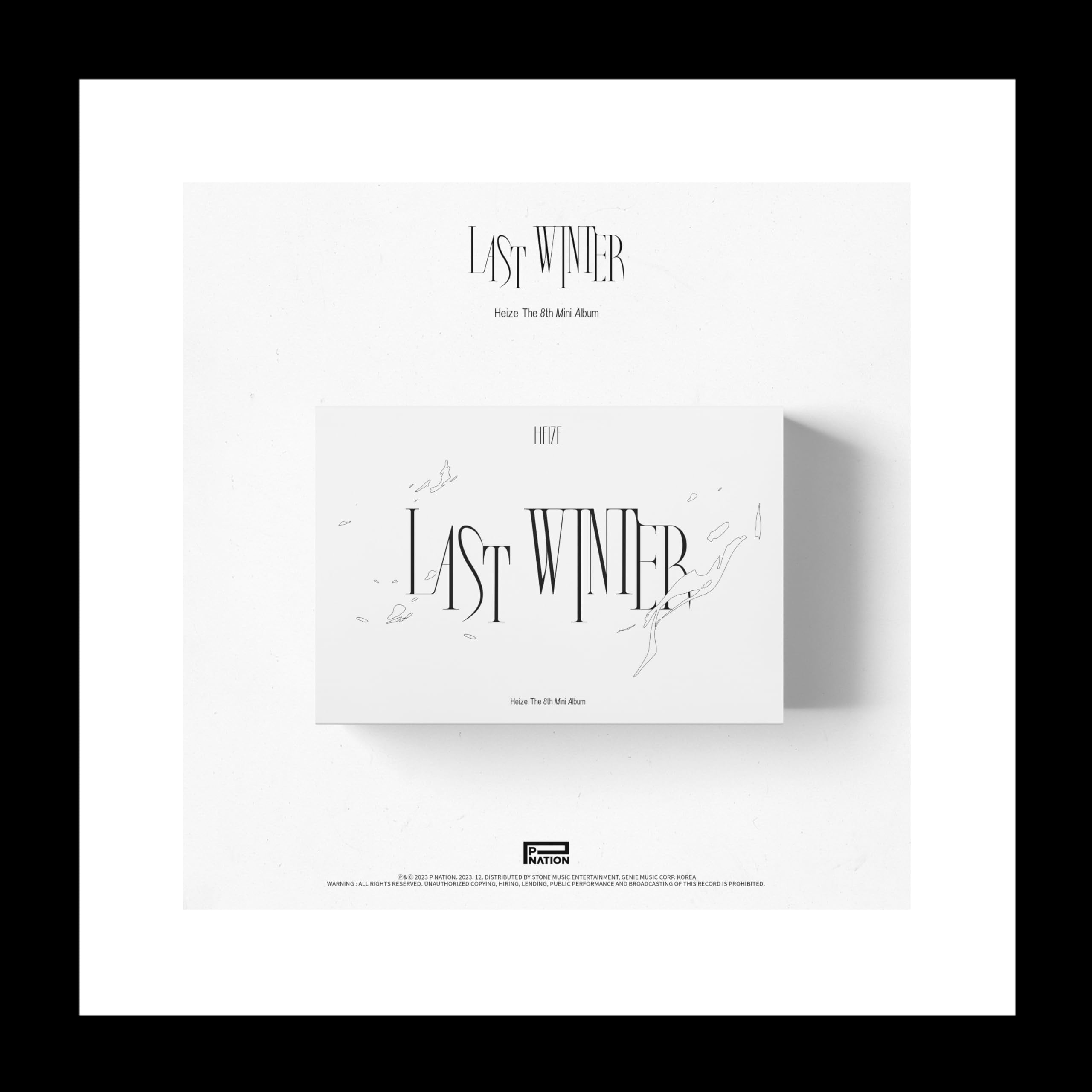 HEIZE Last Winter 8th Mini Album CD+Poster on Pack+Photobook+Lyrics ...