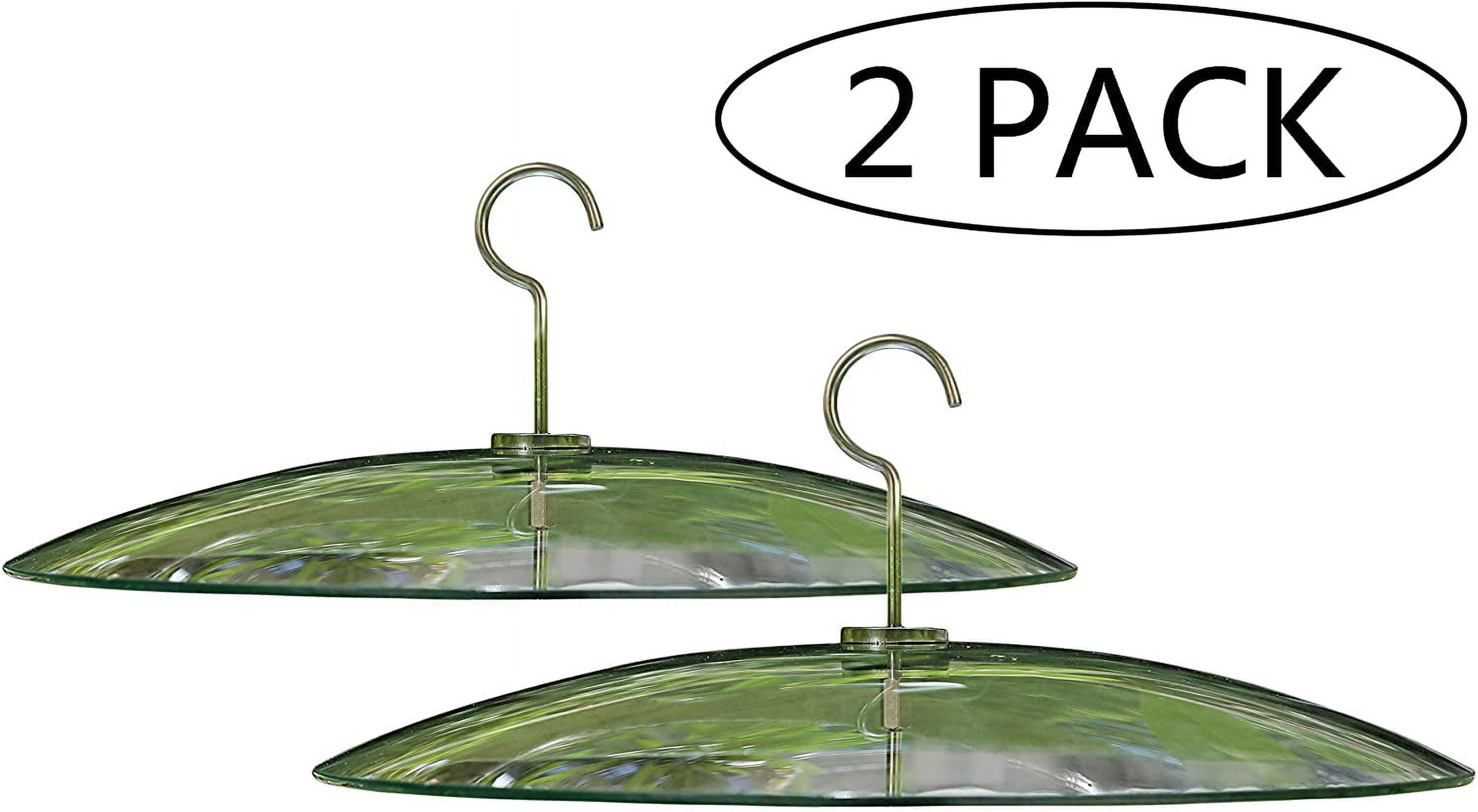 HEJULIK 2 Pcs 13 Inch Clear Plastic Squirrel Baffle Weather Guard for ...