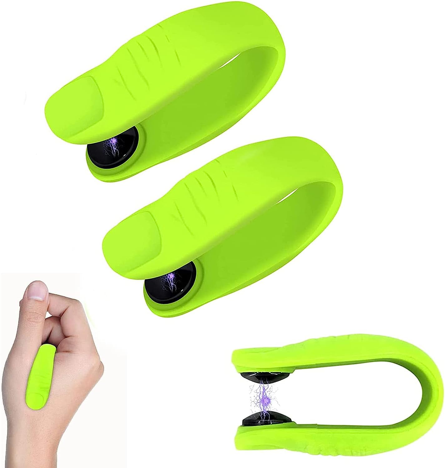 HEJULIK 2Pcs Hand Pressure Point Clip,All Natural Headache Migraine Aid ...