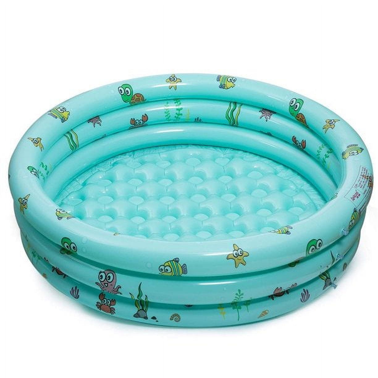 HEJULIK 3 ring children's inflatable swimming pool, inflatable baby ...