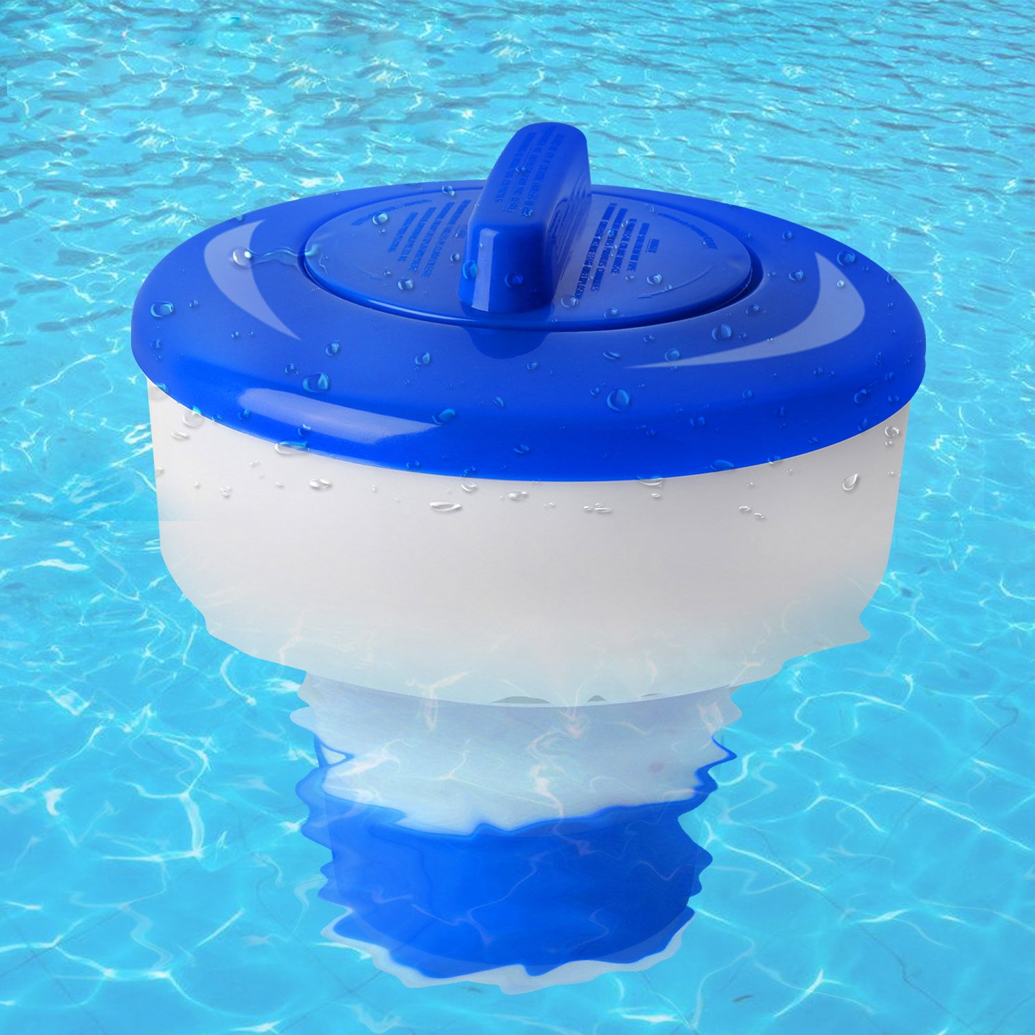 HEJULIK 8 inch pool automatic dosing device swimming pool floating ...