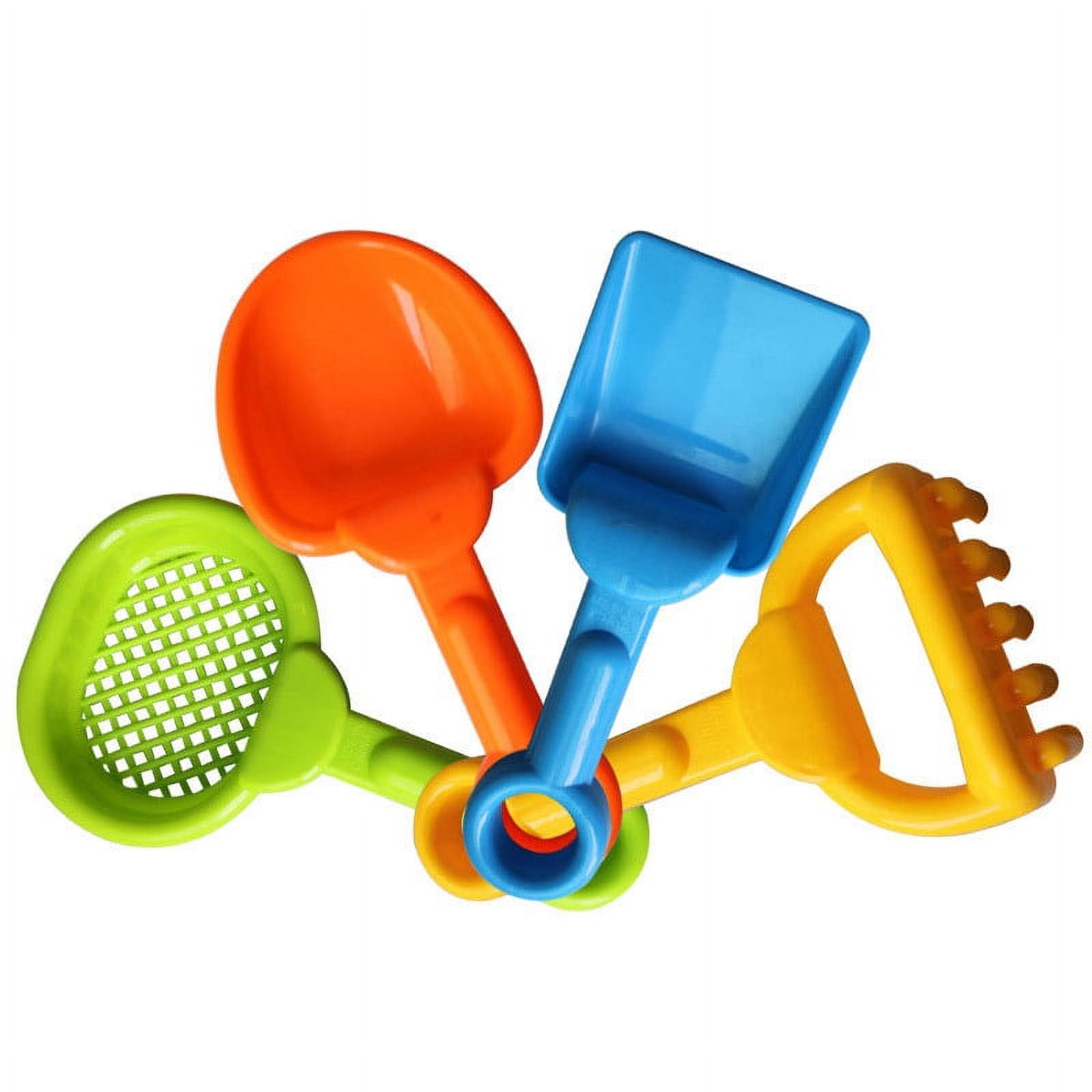 HEJULIK 8Pcs set of children's beach toys sand shovel rake beach sand ...