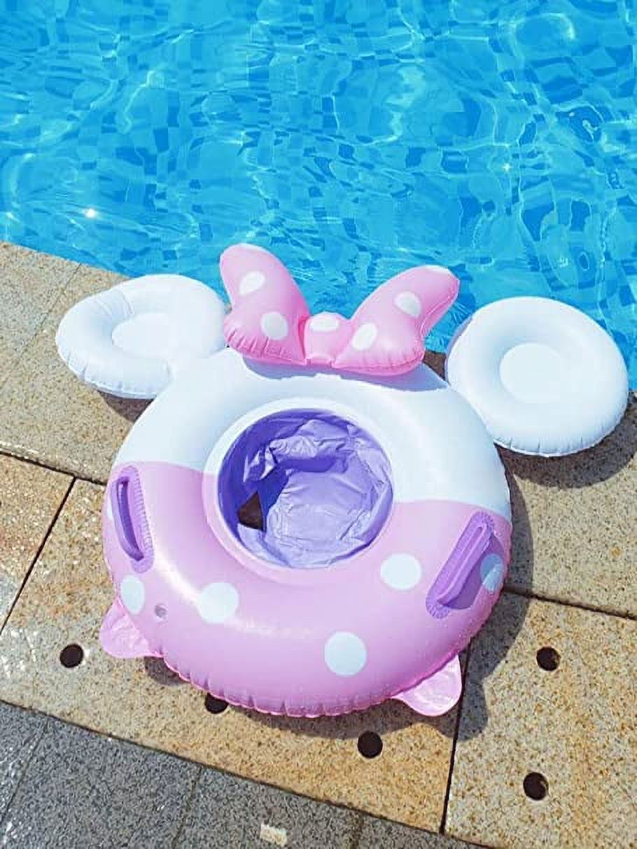 HEJULIK Baby swimming float, inflatable swimming ring cute float, pool ...