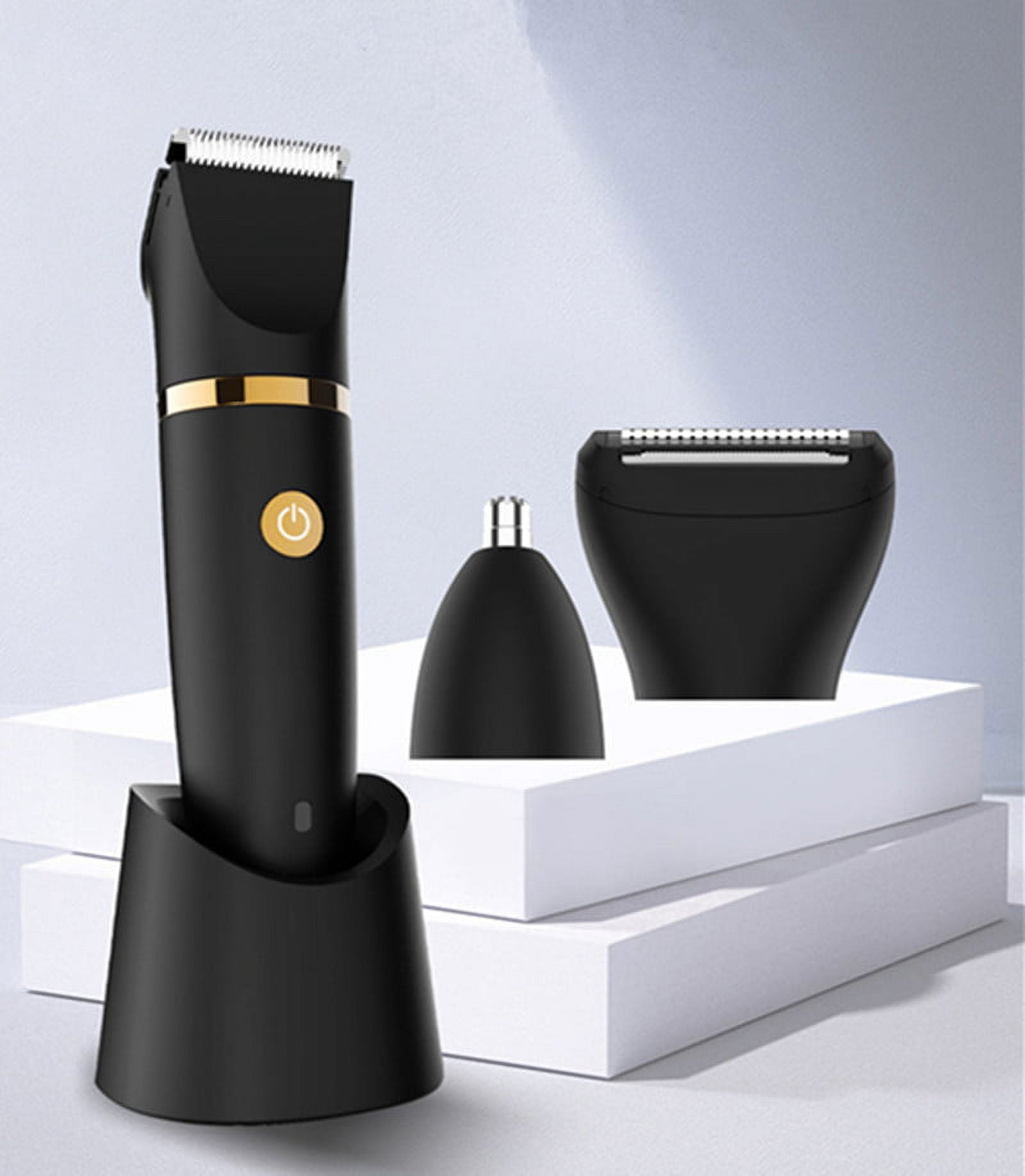 HEJULIK Electric Groin Hair Trimmer - Ball Trimmer for Men - Nose Hair ...