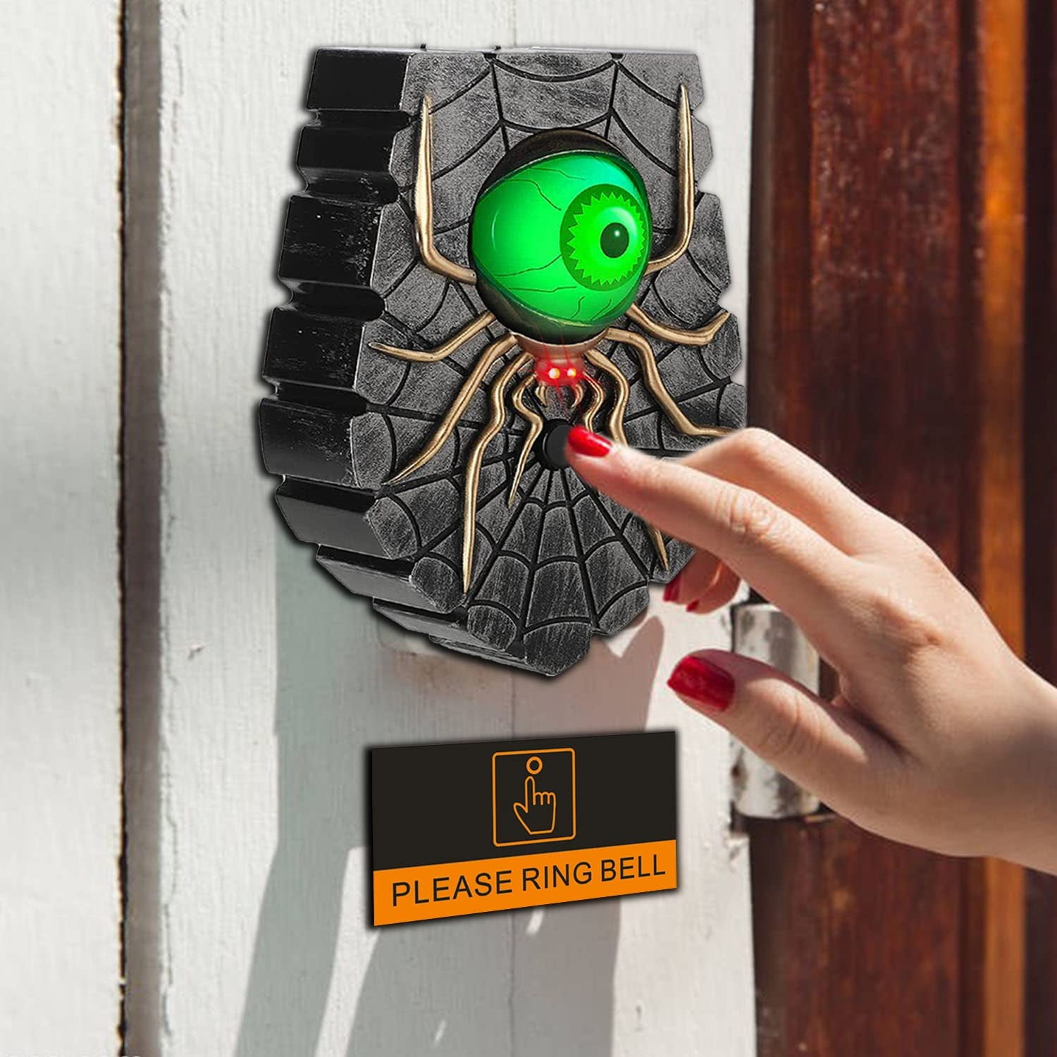 HEJULIK Hocus Pocus Halloween Decorations Scary Rolling Eyeball ...