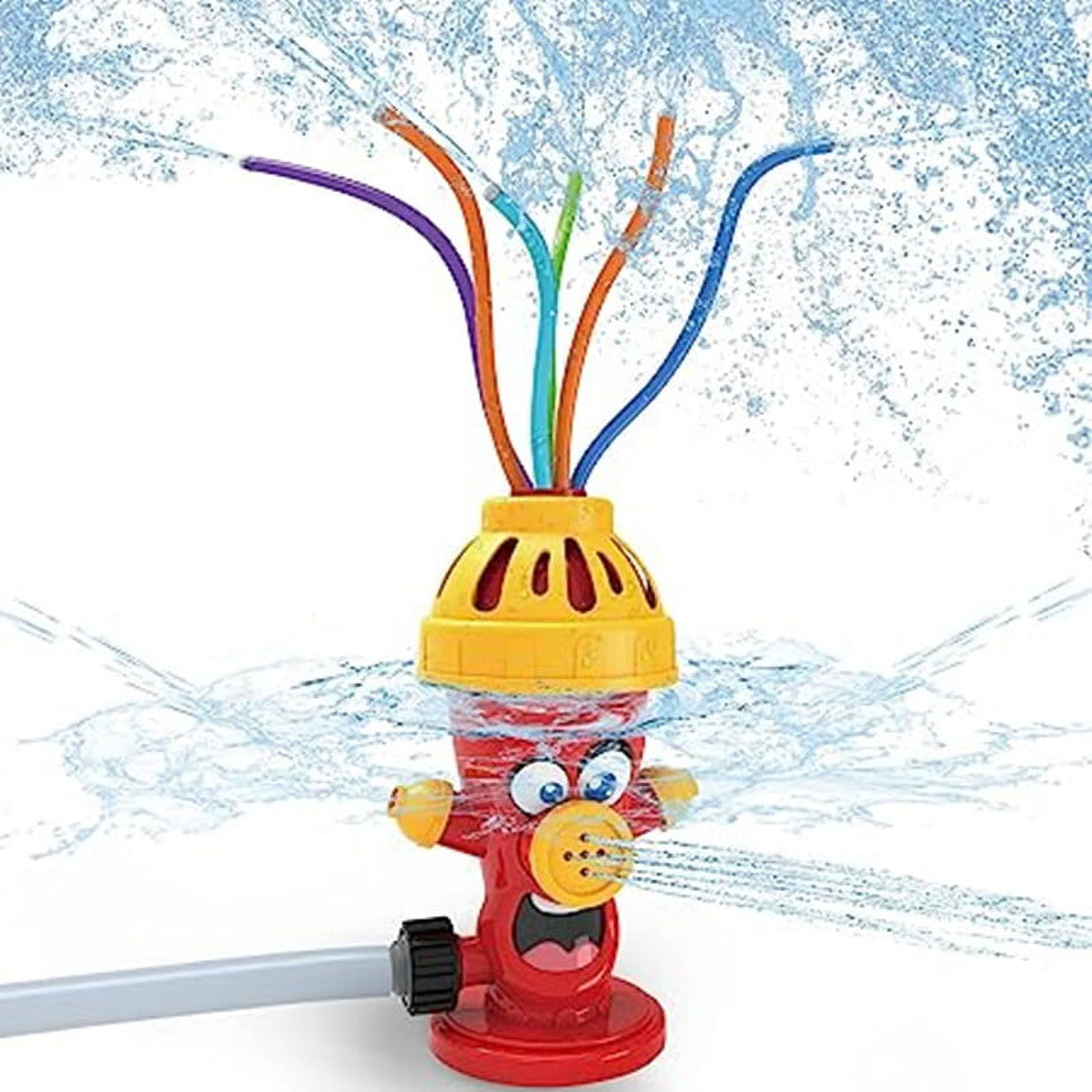 HEJULIK Sprinkler for Kids with Roating Spray Nozzles,Water Kids ...