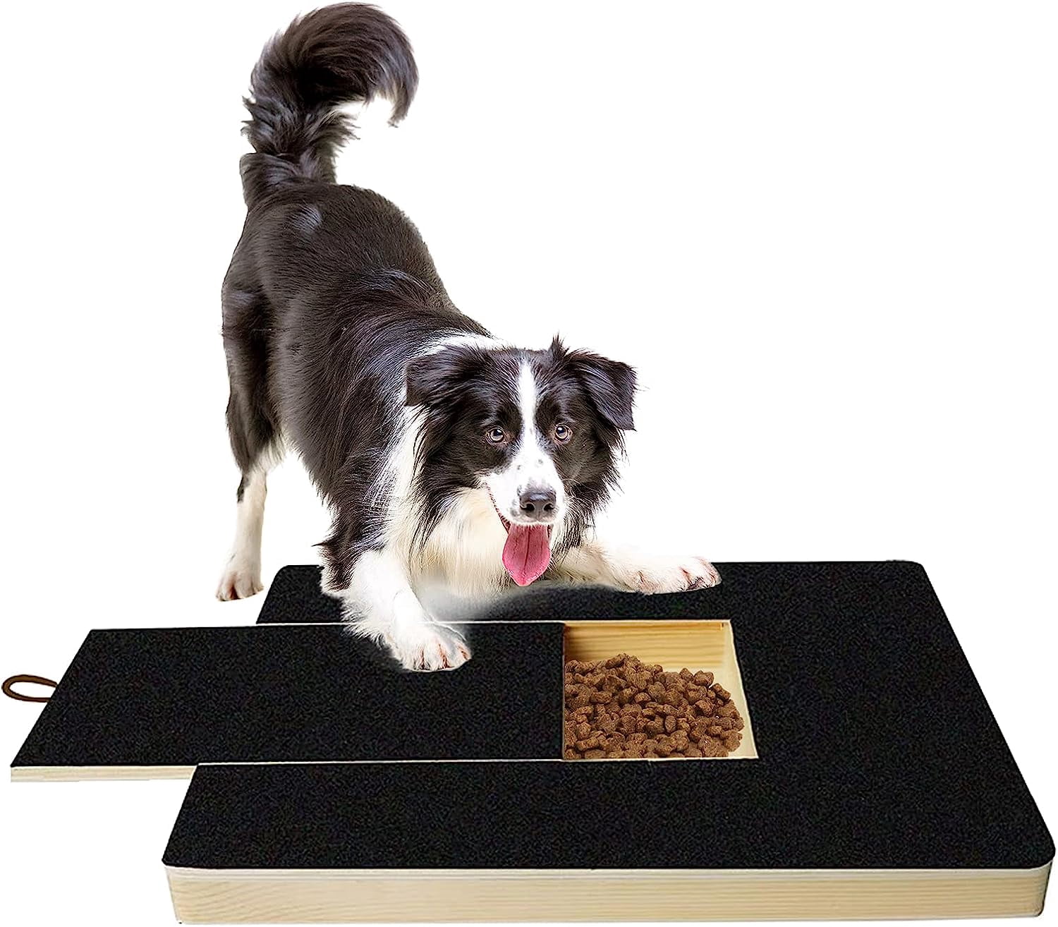 HEJULIK Wooden Dog Scratching Board Dog Nail Scratching Board Funny ...