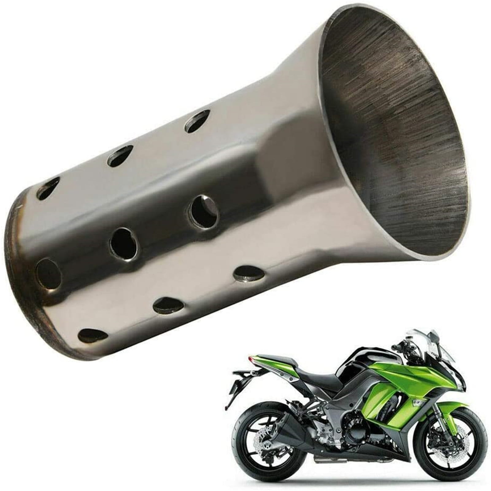 HEKWUP 51mm Universal Motorcycle Exhaust Muffler Insert Baffle Muffler ...