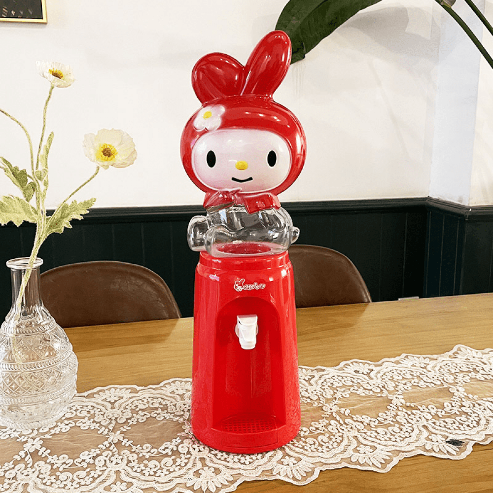 HELANHO 2000ML Hello Kitty Mini Cartoon Water Dispenser - Cute Press ...