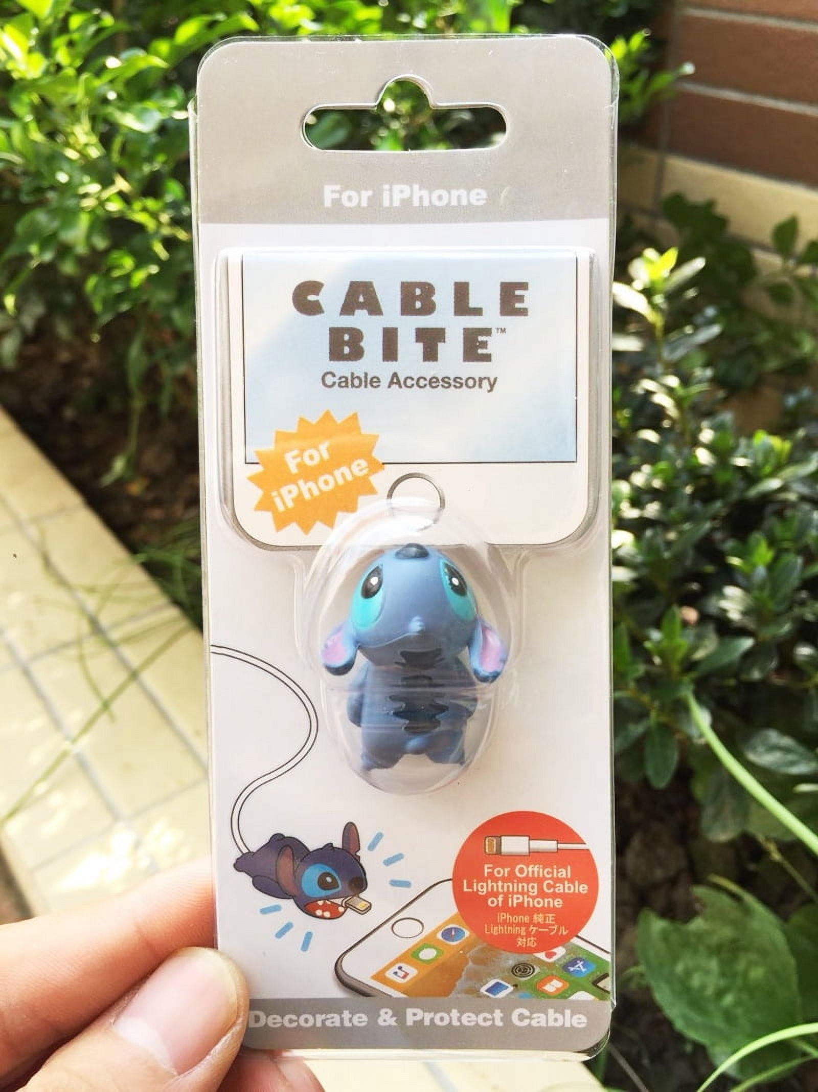HELANHO Cartoon Stitch Cable Protector - Phone Charger Saver with ...
