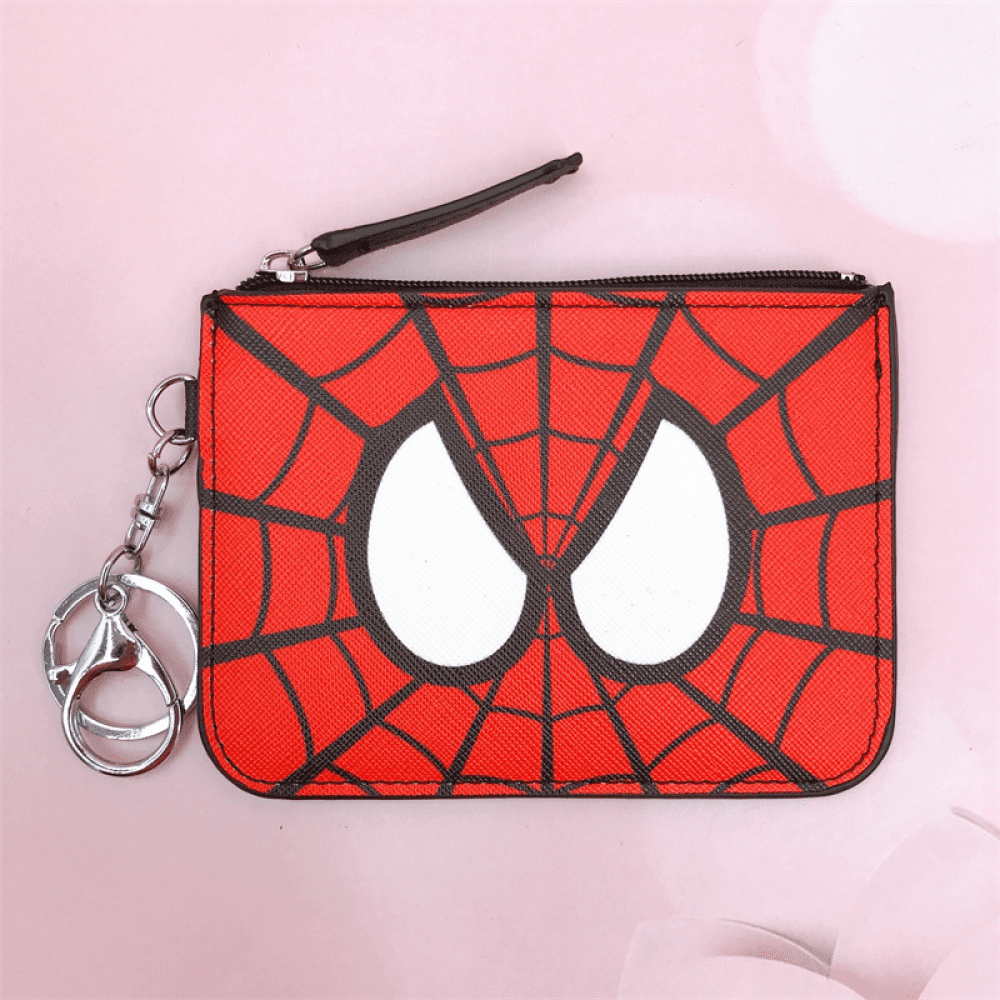 HELANHO Spiderman Superhero Coin Purse & Card Holder - Cute Cartoon ...