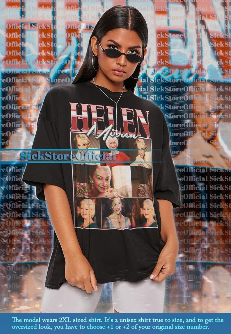 HELEN MIRREN Vintage Shirt, Helen Mirren Homage Tshirt, Helen Mirren ...
