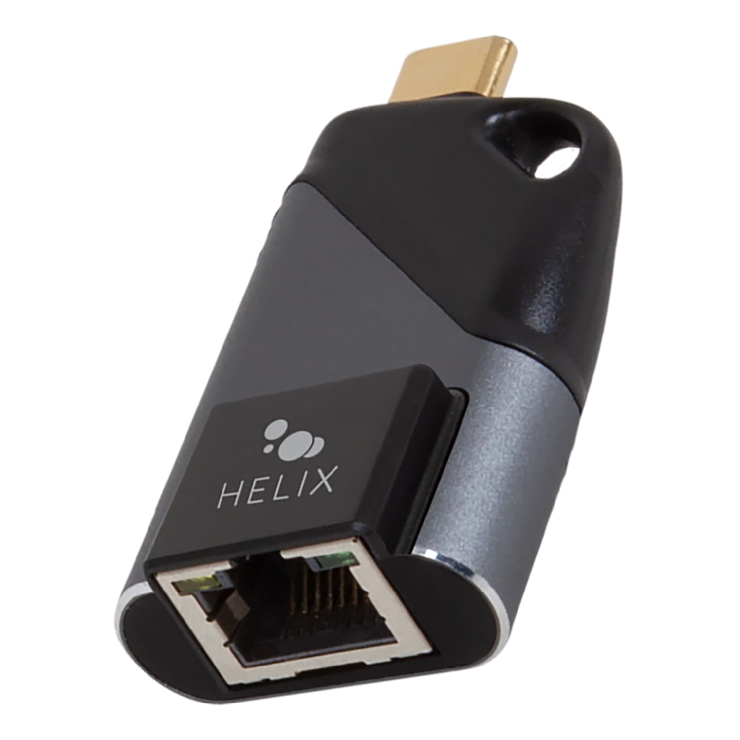 HELIX USB-C to RJ45 Mini Key Chain Travel Adapter, ETHADPMCR - Walmart.com