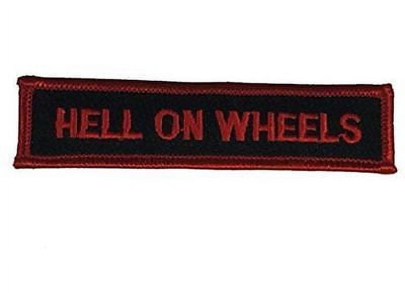 HELL ON WHEELS PATCH BIKE MOTORCYCLE MC CLUB BIKER VEST CUT - Walmart.com