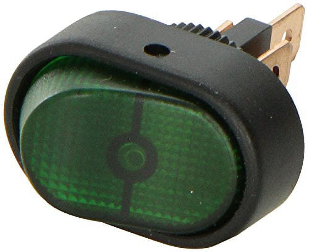 HELLA H61920001 SPST Green Rocker Switch - Walmart.com