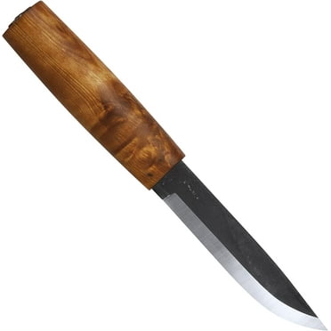 HELLE Knives - Gaupe - H3LS Fixed Blade - Curly Birch Wood Handle ...