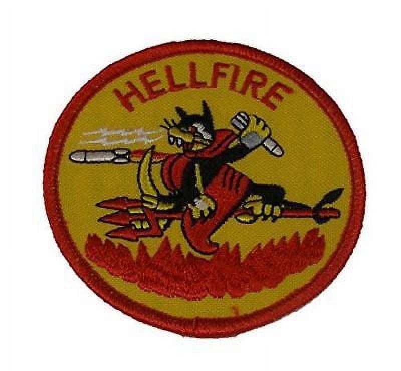 HELLFIRE MISSILE AGM-114 PATCH AIR TO SURFACE DRONE UAV HELICOPTER TANK ...