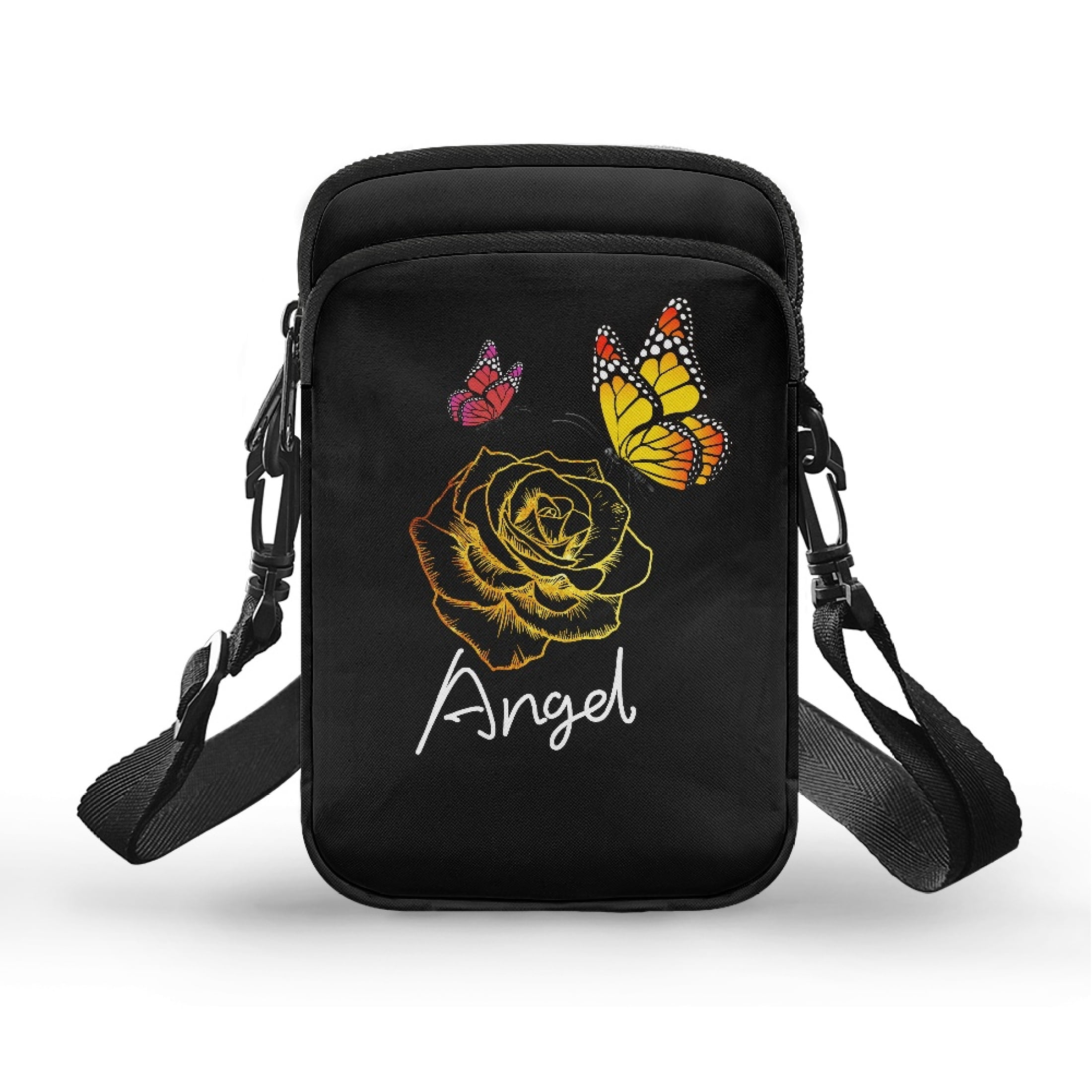 HELLHERO Adjustable Shoulder Strap Travel Crossbody Purse, Polyester ...