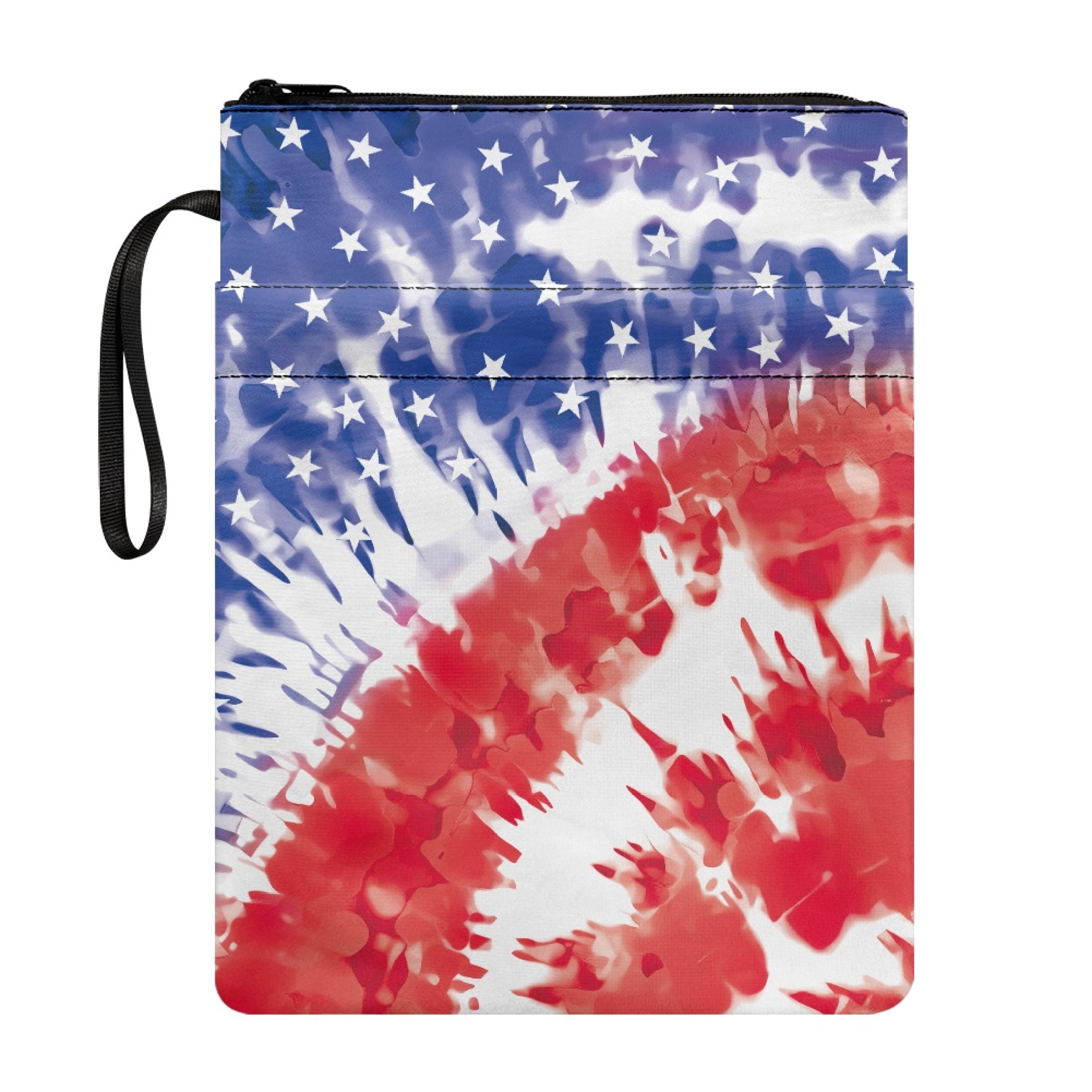 HELLHERO American Flag Design Bible Case Polyester Fabric Church Bible ...