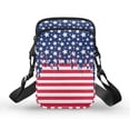 HELLHERO American Flag Pattern Women Shoulder Bag for Adults Polyester ...