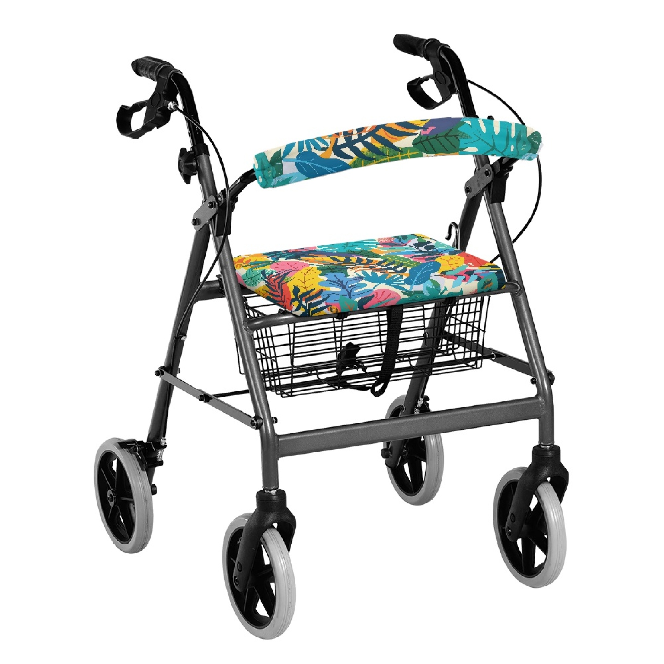 HELLHERO Anti-Slip Cover Walker Seat Covers Seat and Backrest Covers ...
