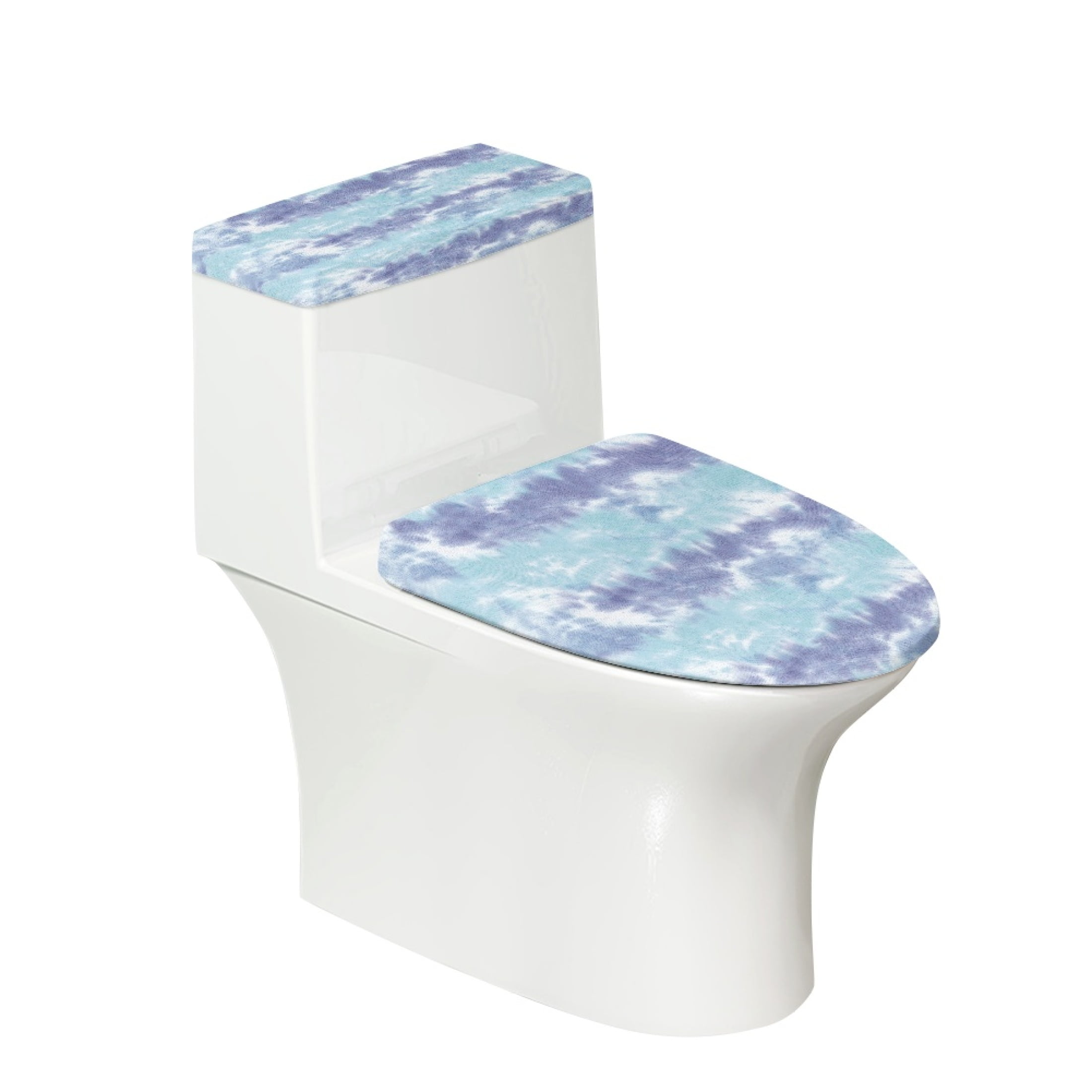 HELLHERO Bathroom Toilet Cozy Set & Toilet Protector Cover with Fits ...