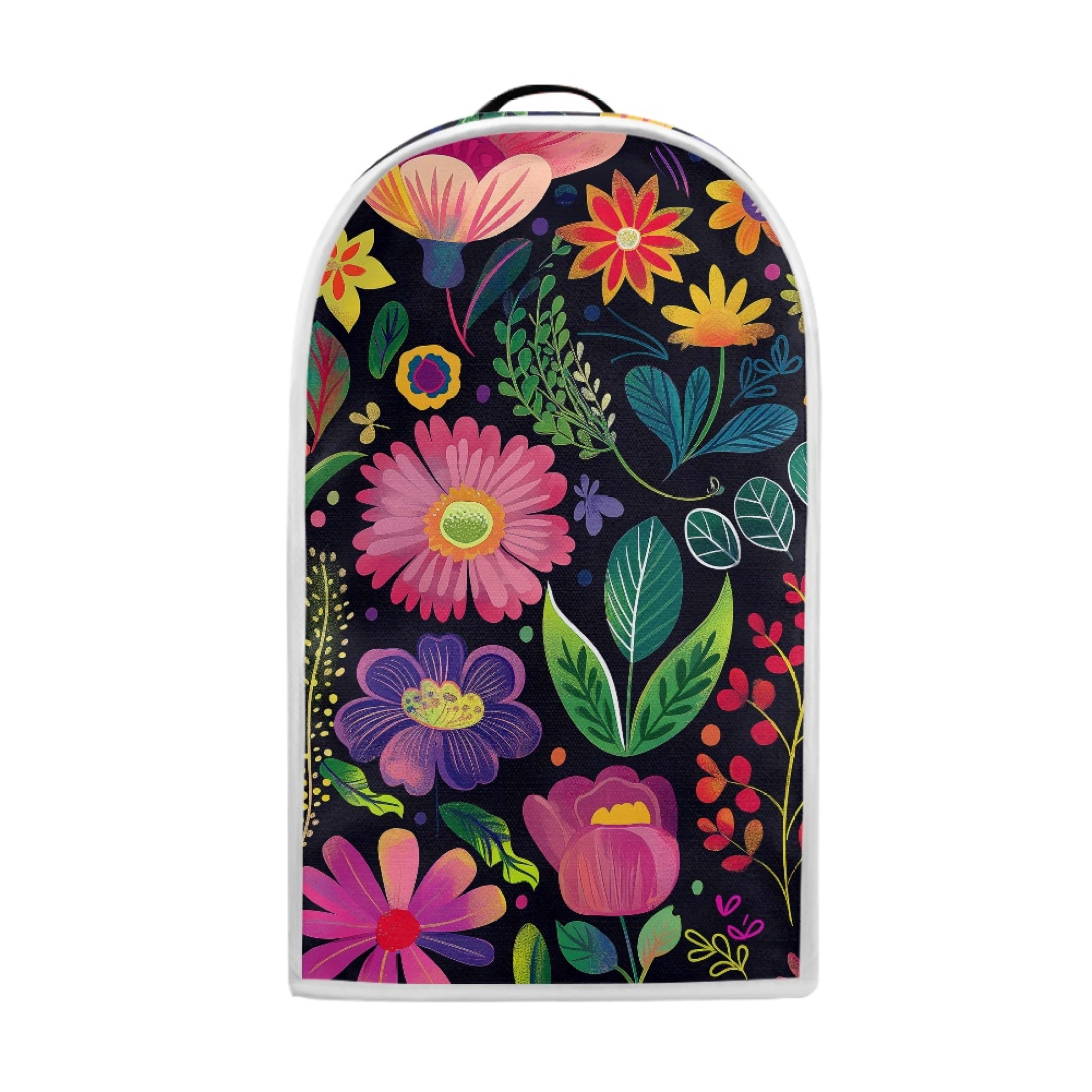 HELLHERO Bold Floral Tapestry Flowers Mixer Blender Cover Hand Strap ...