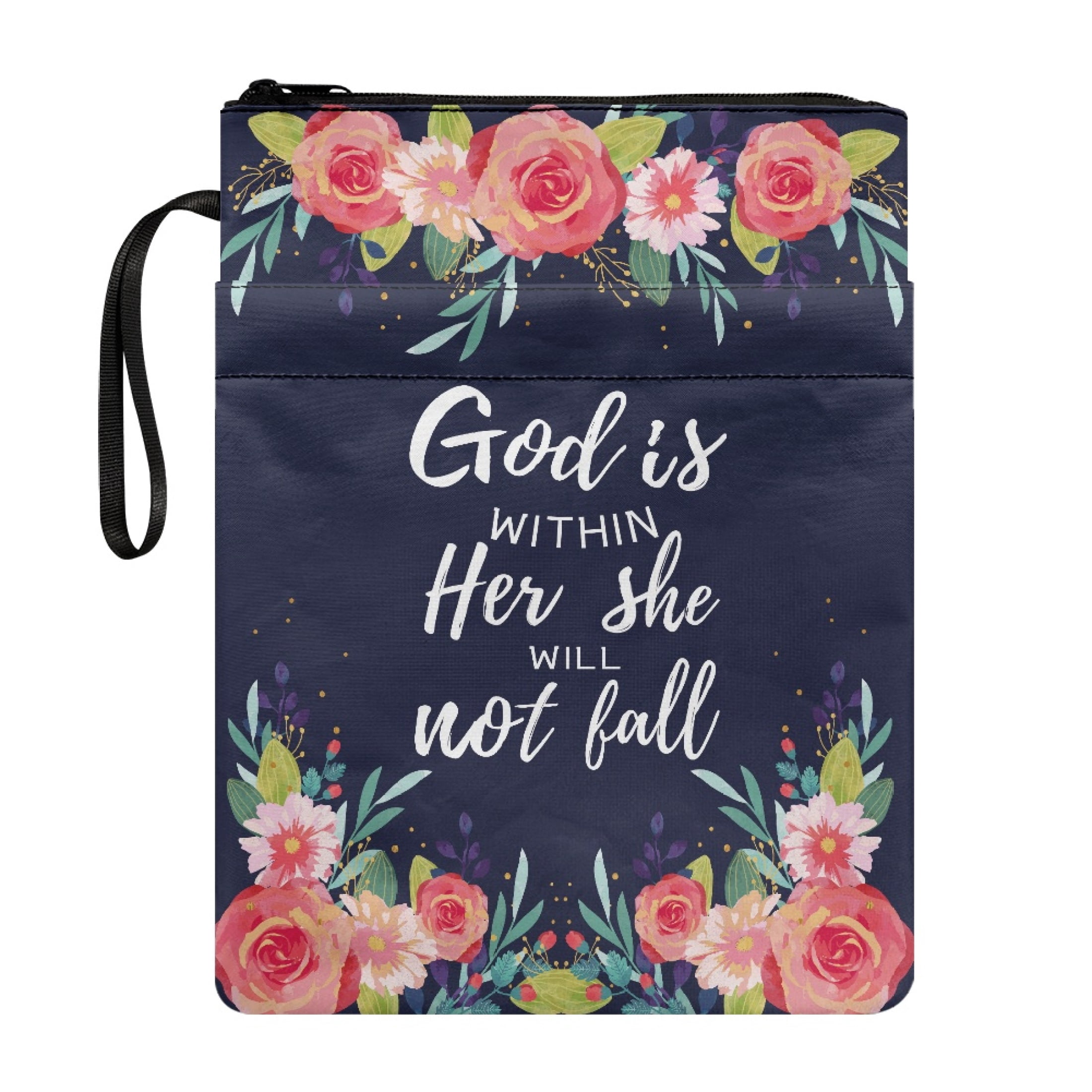 HELLHERO Book Cover Storage & Portability Polyester Fabric Book ...