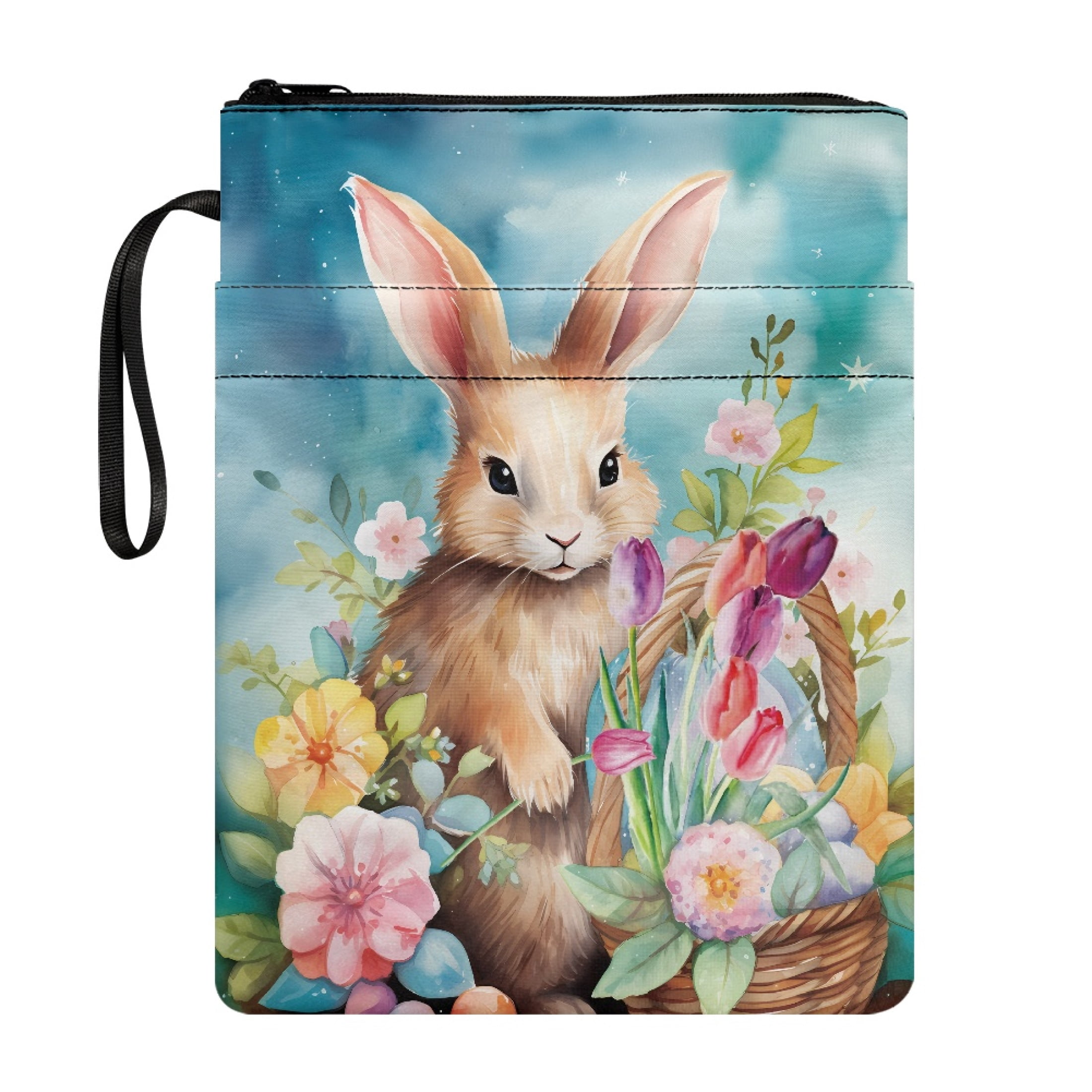 HELLHERO Book Sleeve with Waterproof Book Protection Polyester Book ...