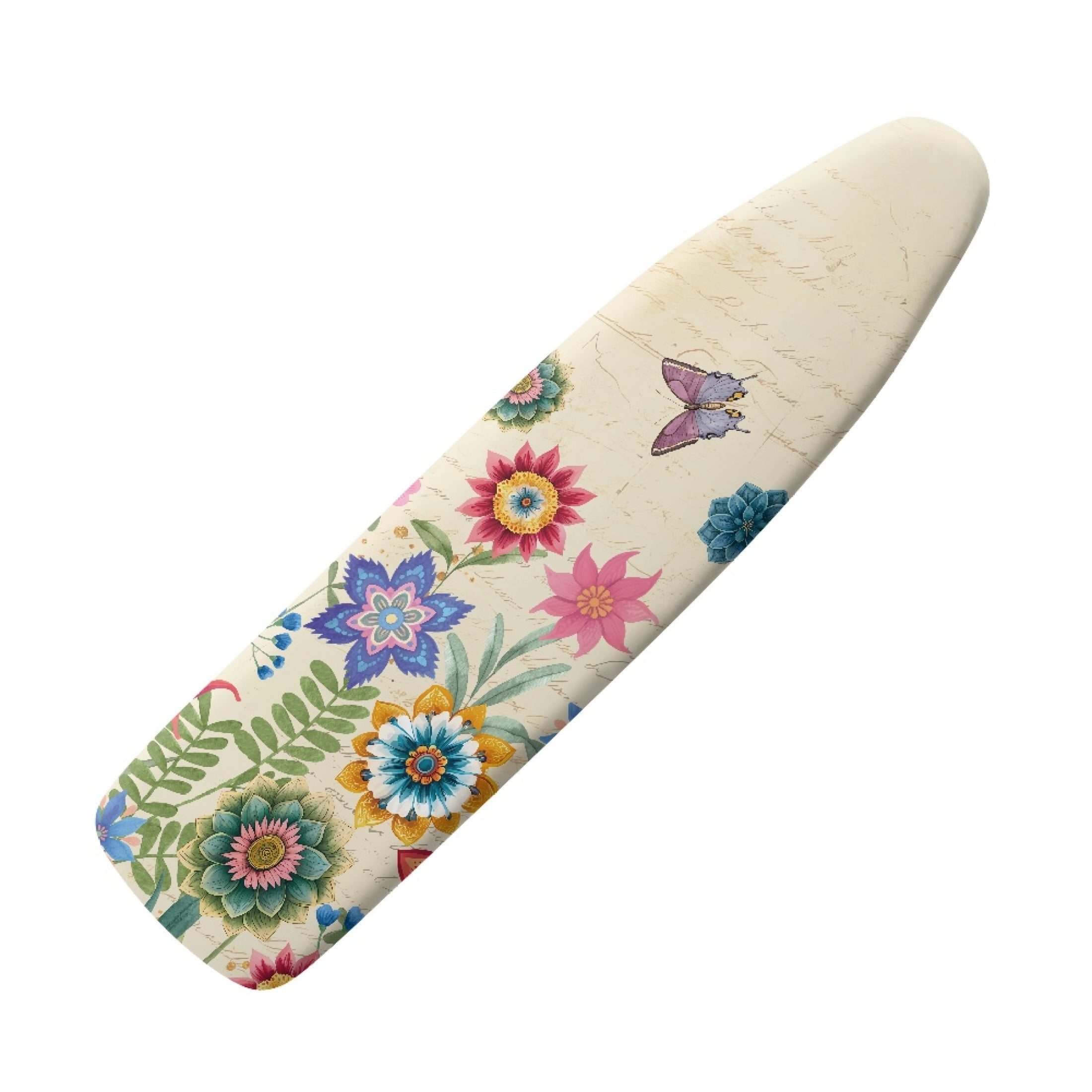 HELLHERO Butterfly Flower Ironing Board Cover 54x15 inches Thick ...