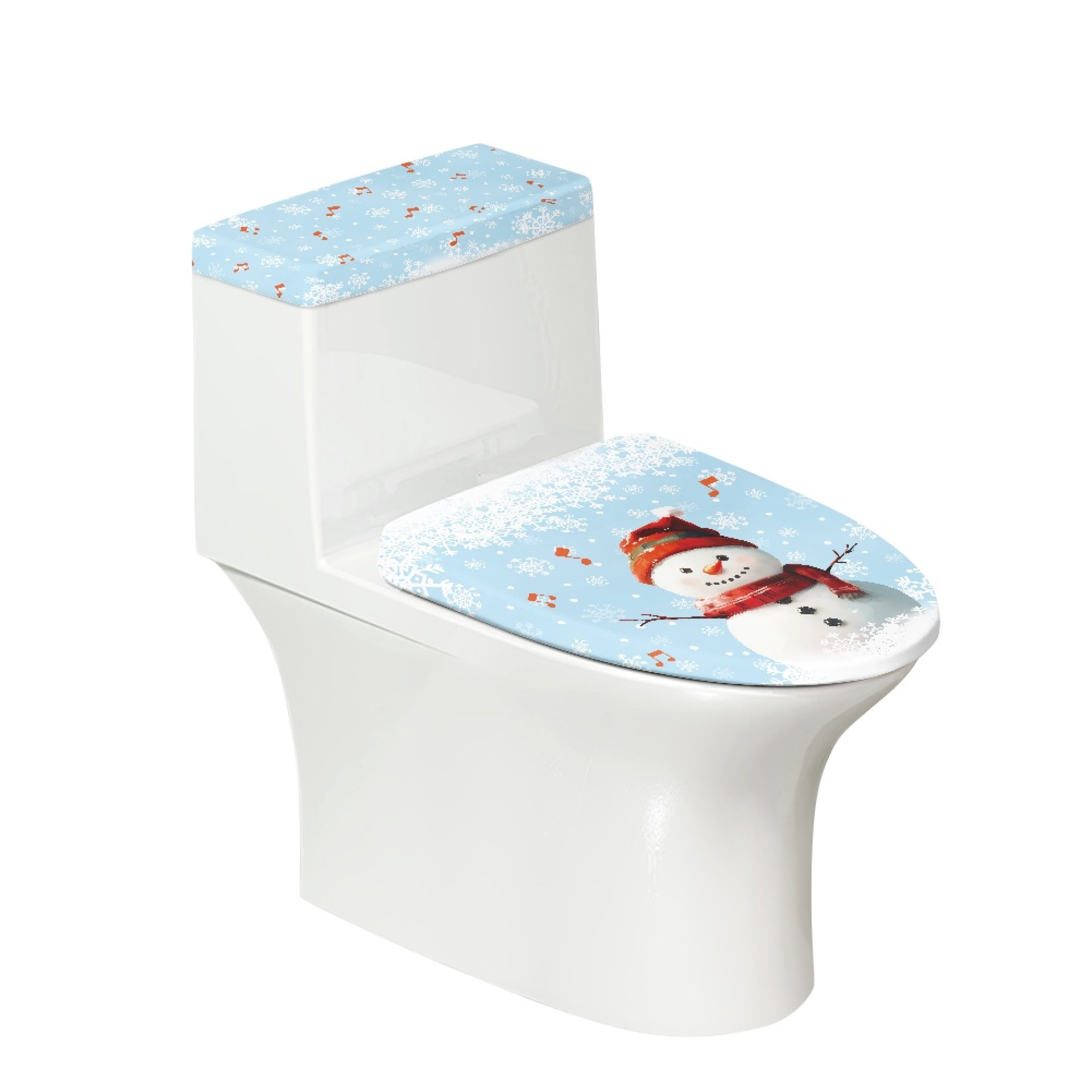 HELLHERO Christmas Snowman and Musical Notes Universal Easy to Install ...