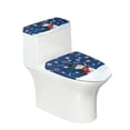 HELLHERO Christmas Snowman Pattern Durable for Bathroom Supplies ...