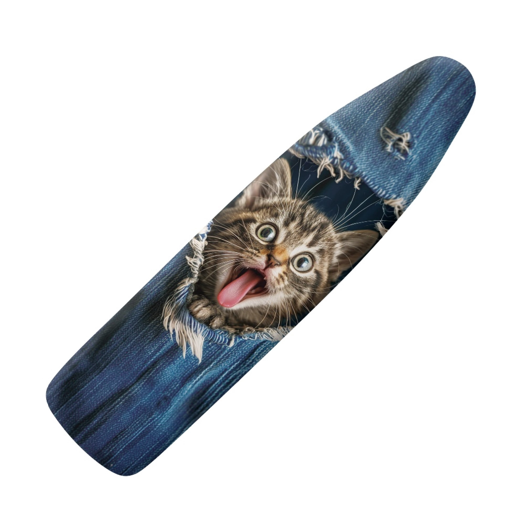 HELLHERO Cowboy Cat Pattern Ironing Board Cover 3 Fasteners Protection ...