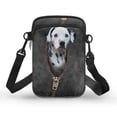 HELLHERO Dalmatian Pattern Shoulder Bags, Polyester Double Deck for Men ...