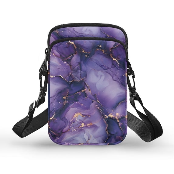 HELLHERO Double-layer Adjustable Crossbody Bag, Polyester Women ...