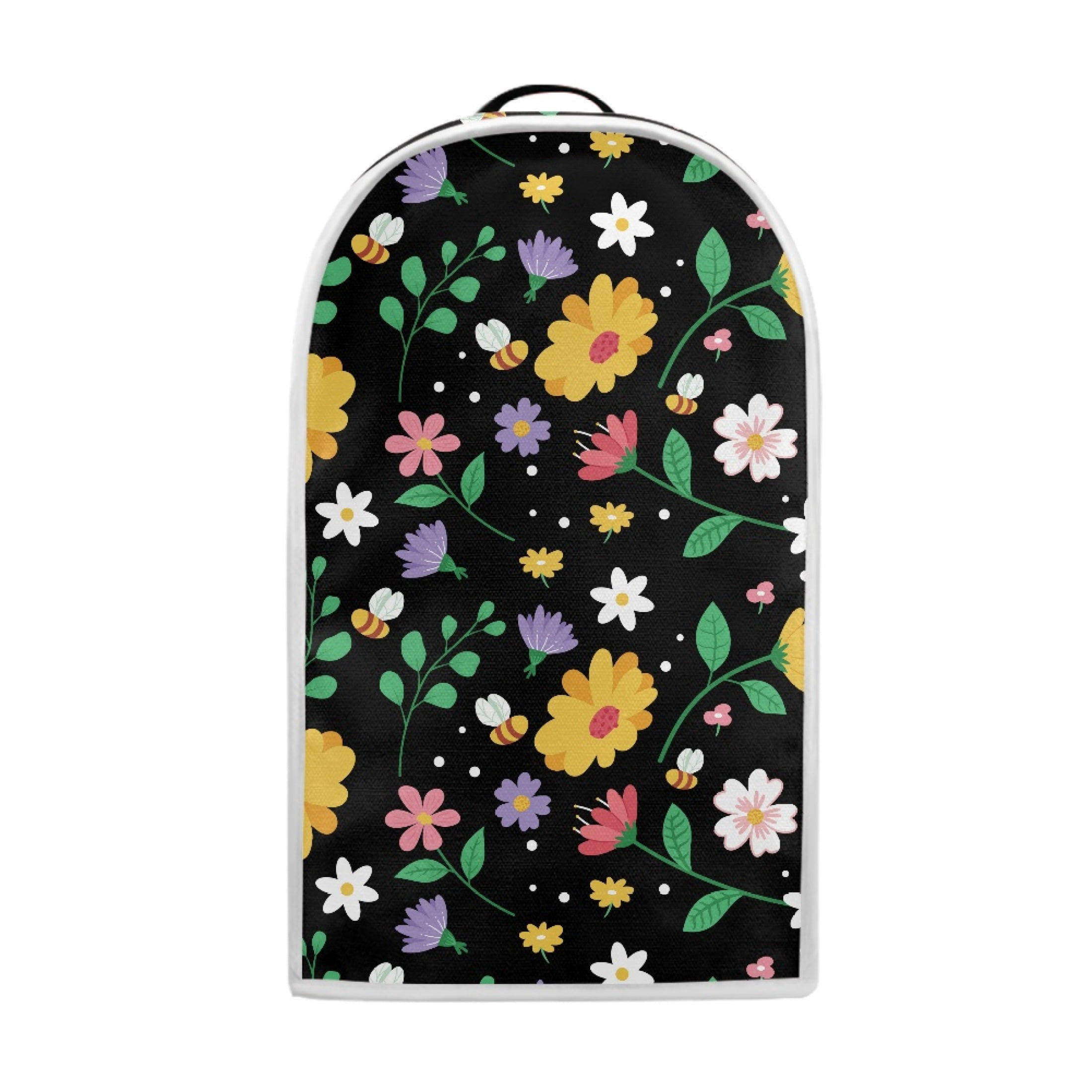 HELLHERO Floral Pattern Black Easy to Install Blender Covers for ...