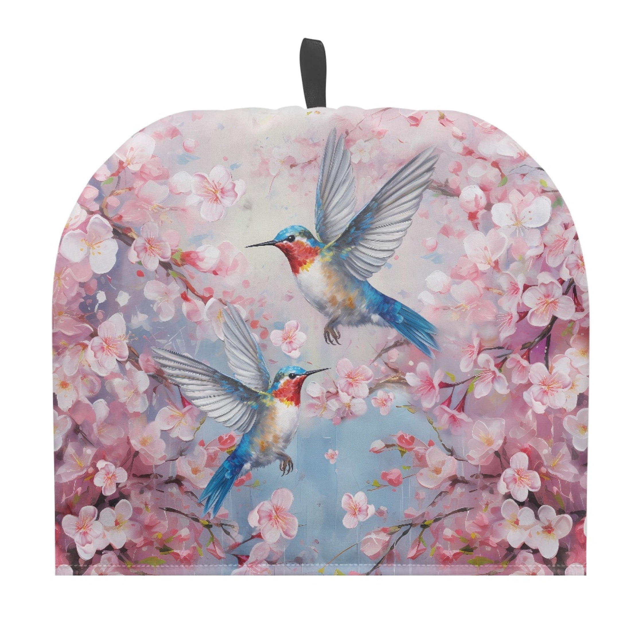 HELLHERO Hummingbird Cherry Blossom Tea Cozies Covers Keep Warm Durable ...