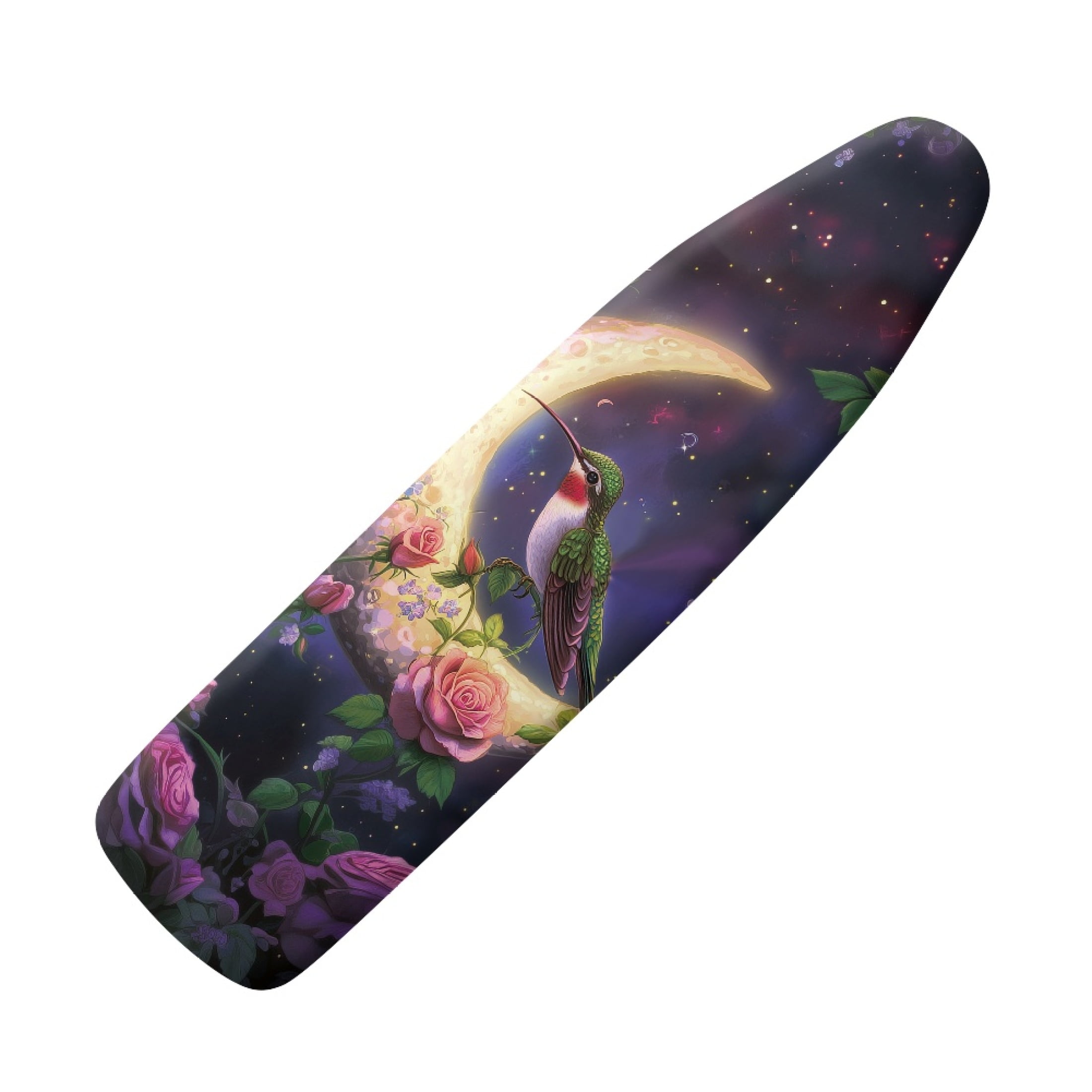 HELLHERO Hummingbird Moon Print Ironing Board Cover and Pad Standard ...