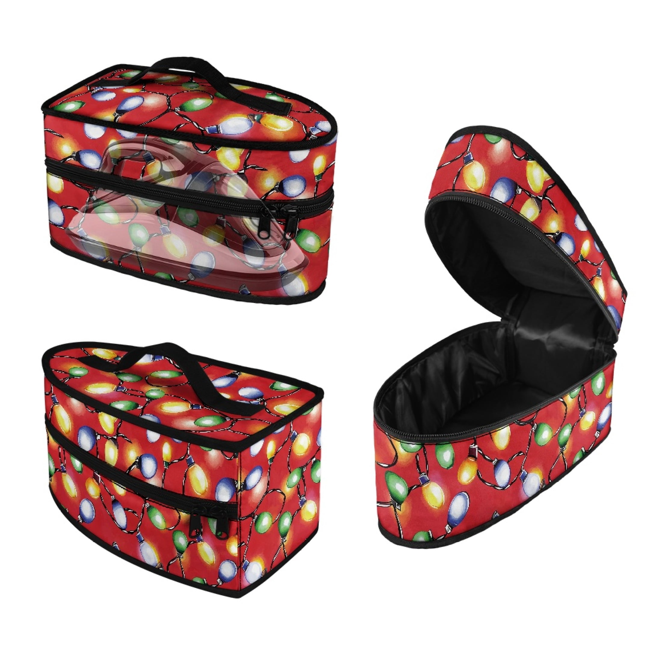 HELLHERO LED Strip Patterns Travel Iron Carrier Bag Polyester Easy ...