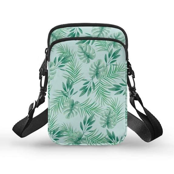 HELLHERO Leaves Adjustable Crossbody Bag for Women Outdoor Holiday ...