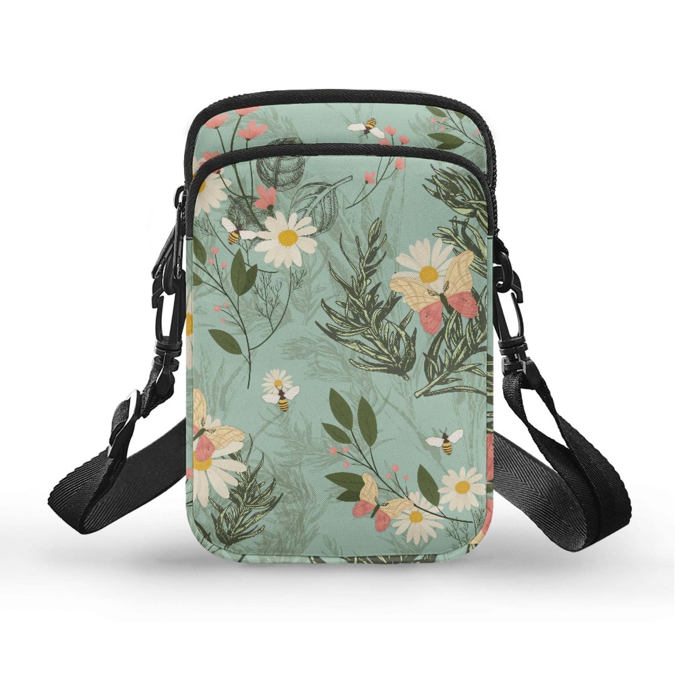 HELLHERO Mint Green Crossbody Bags with Leakproof Crossbody Sling Bag ...