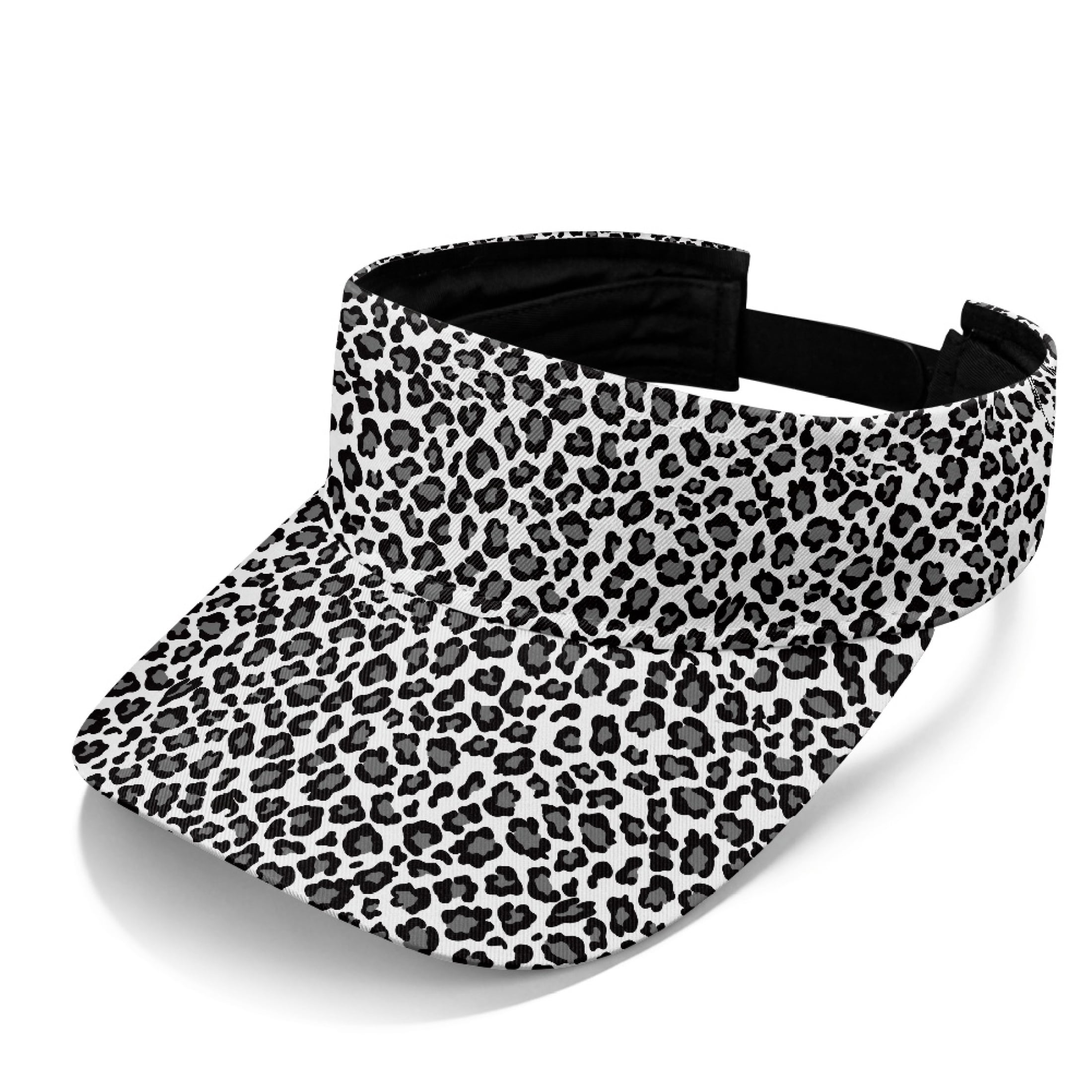 HELLHERO Open Top Sun Visor Cap for Tennis Beach, Polyester Fabric ...