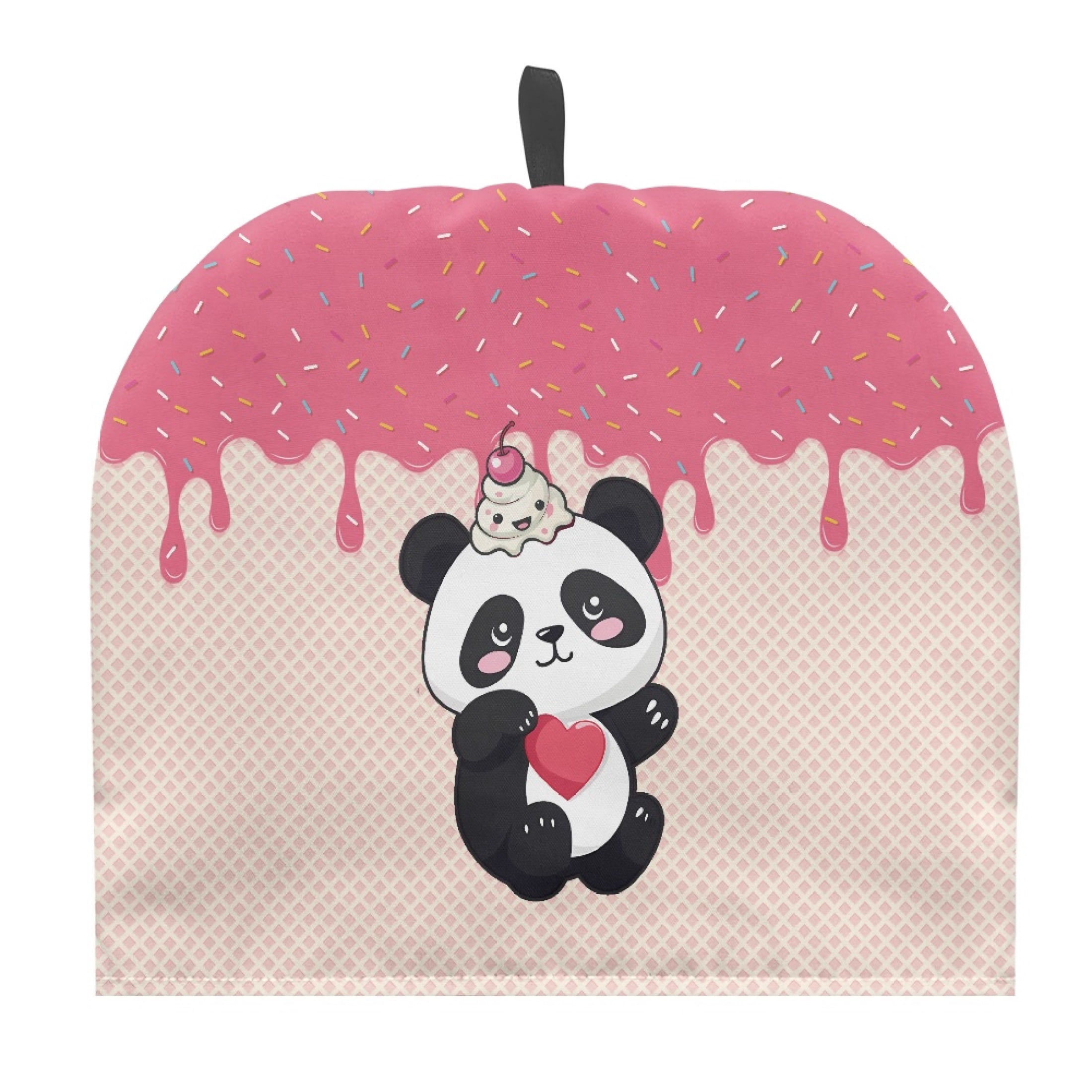 HELLHERO Panda with Cake Teapot Protective Keep Warm Insulation Teapot ...