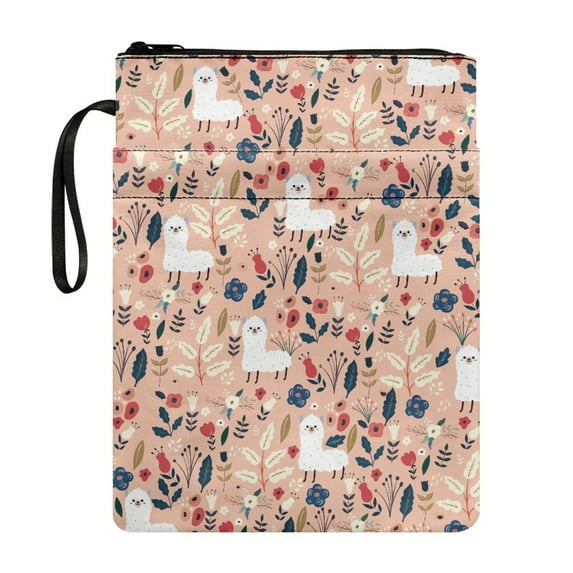 HELLHERO Polyester Book Cover Sleeve Pouch Retro Book Sleeve Protector ...